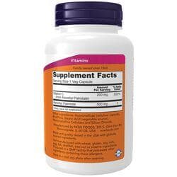 NOW Foods Ascorbyl Palmitate 500 mg 100 Veg Caps