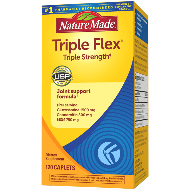 Nature Made TripleFlex Triple Strength 120 Cplts - Swanson Health Products