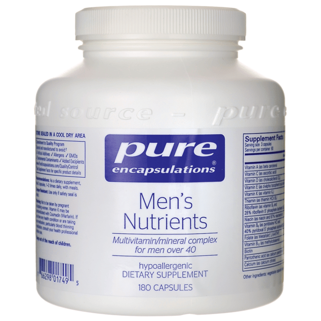 Pure Encapsulations Men's Nutrients 180 Caps - Swanson Health Products