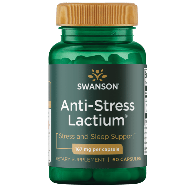 Swanson Ultra Women's Anti-Stress Formula (Lactium) 167 mg 60 Caps ...